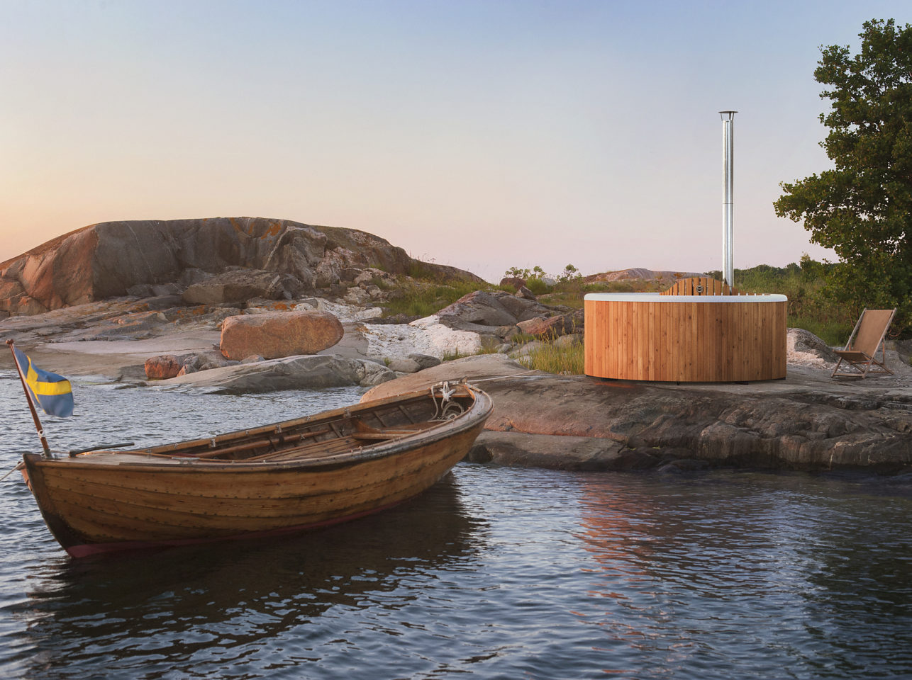 Wooden hot tubs from Skargards - 4 person hot tub